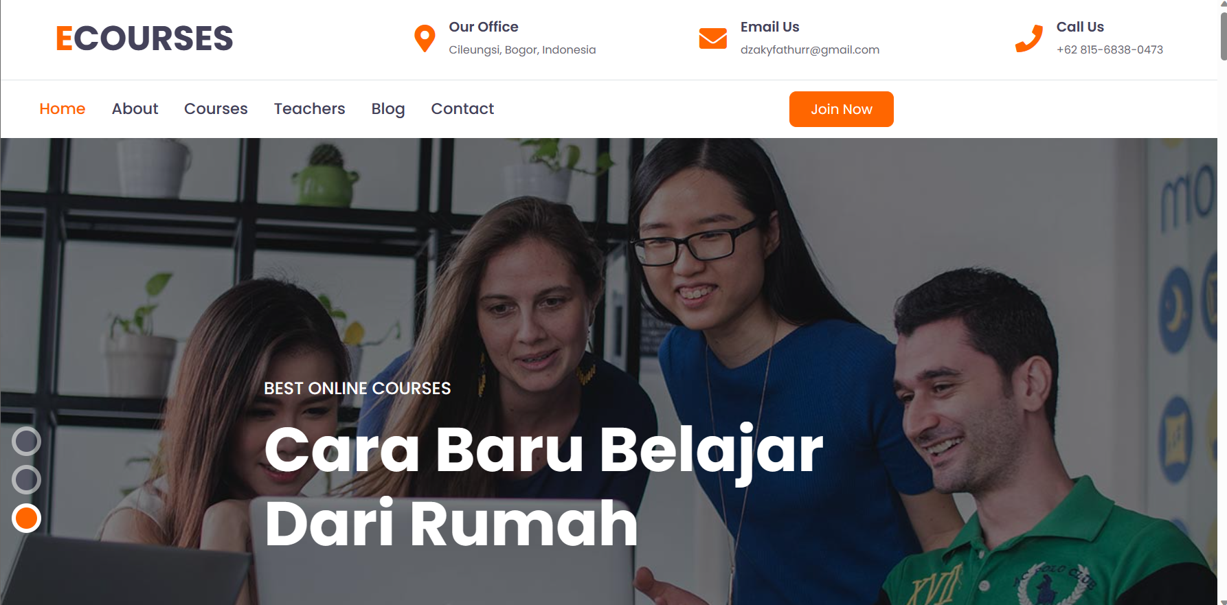 Portofolio Dzaky Fatkhurrahman